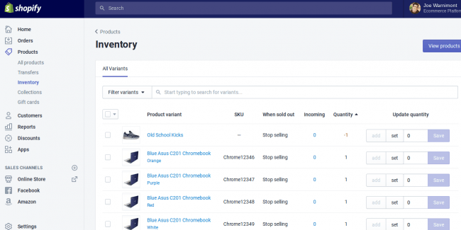 Shopify Inventory Management [2023 Guide] | Extensiv